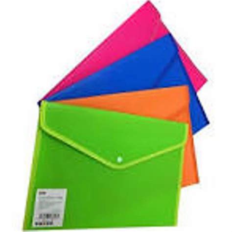 Pvc Button File Folder Red Size A5 At Best Price In Kolkata Id 2852753175330