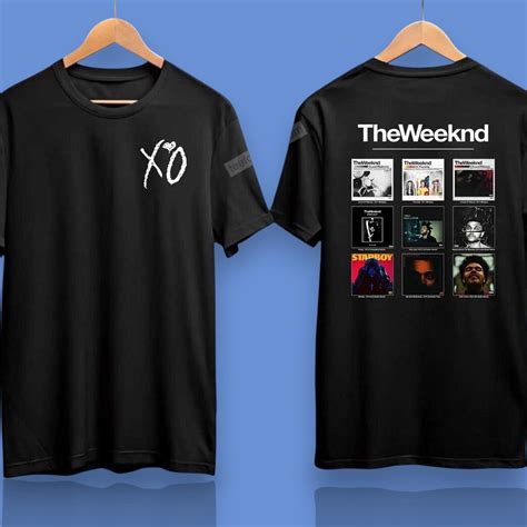 The Weeknd Xo Logo Shirt Hoodie Long Sleeve Sweatshirt And Tank Top