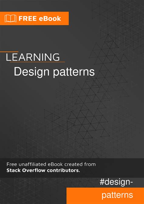 learning design patterns design patterns design patterns table of