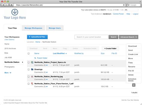 Intuitive Interface Filegenius