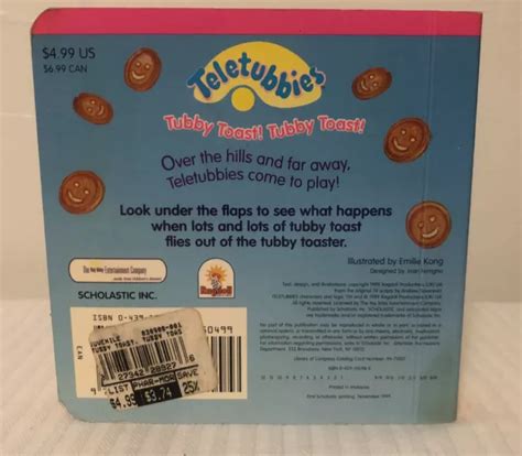 Tubby Toast Tubby Toast Teletubbies By Scholastic Vintage 88 09 Picclick Au