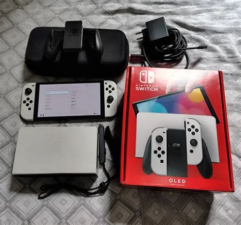 Nintendo Switch Oled Nacional 64gb Branco Mercadolivre