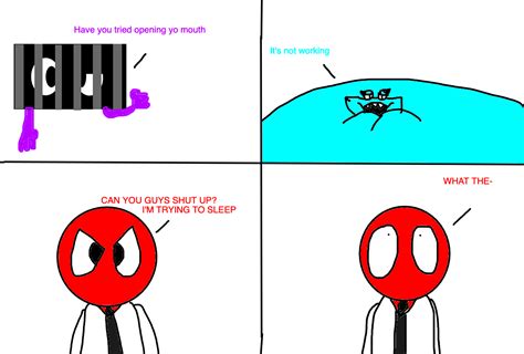 Rainbow Friends Cyan Inflation 7 By Candelofmintfox On Deviantart