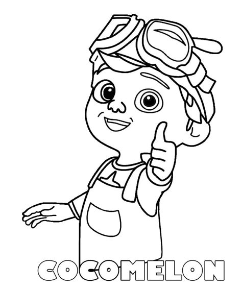 Cocomelon Coloring Pages Coloringlib