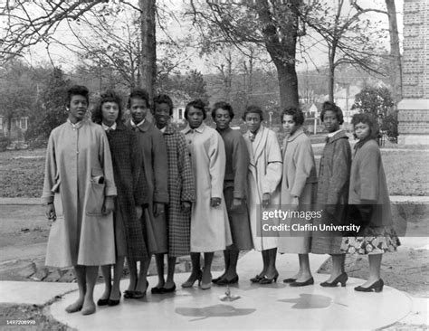Portrait Of Female Members Of Alpha Kappa Alpha Group Standing On News Photo Getty Images