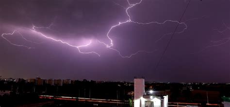 2시간 동안 6만 1천번 내려쳤다이례적인 번개 활동 노컷뉴스
