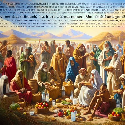Isaiah 551 3 Artwork Bible Art