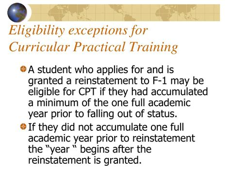 Ppt Curricular Practical Training Powerpoint Presentation Free Download Id 2878741