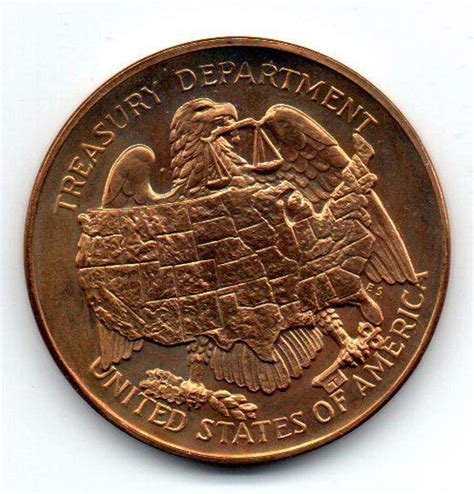 1838 1931 New Orleans Mint Treasury Department Token Coin Etsy
