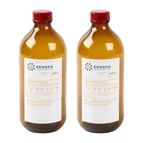 Sensha 센샤 시야확보 유리 글래스 유리막 발수 코팅제 500 Ml 2개 상품 상세 크로켓