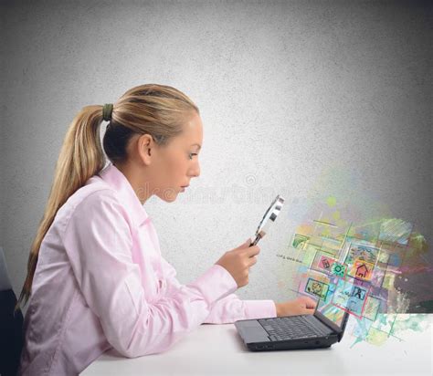Hacker Analyzing Software Stock Image Image Of Investigation 28759371