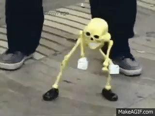 Dancing Skeleton 