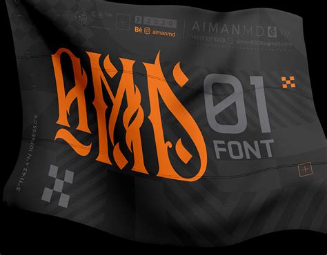Amd 01 Font Fonttype Projects Photos Videos Logos Illustrations And Branding Behance