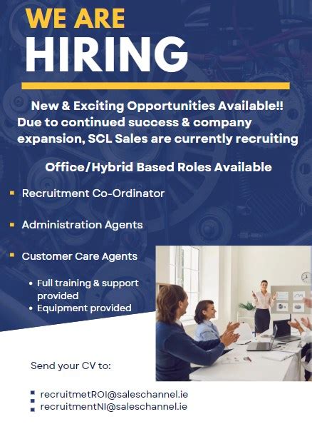 Scl Sales Ltd 📢 We Are Hiring 📢 Due To Continued Facebook