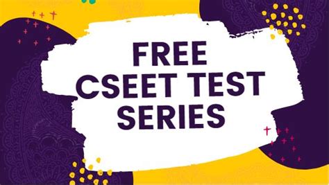 Free Cseet Test Series And Cseet Mock Test For Complete Preparation