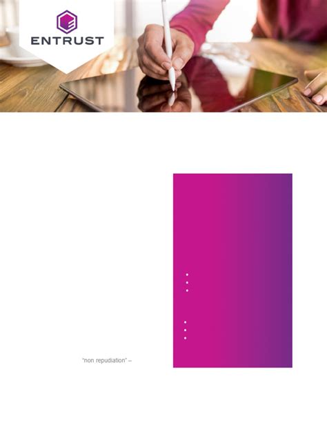 Entrust Document Signing Certificates Ds Pdf Identity Document Public Key Certificate