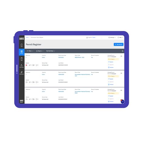 Environment Permit Management Evotix