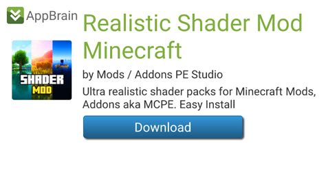 Realistic Shader Mod Minecraft For Android Free App Download