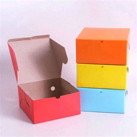 Jual Dus Snack Box Snack Makan Kecil Kotak 15x15x7 5 Cm Di Seller Twin