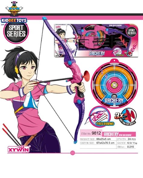 تیرکمان تیر چسبونکی تیرکمان صورتی دخترانه