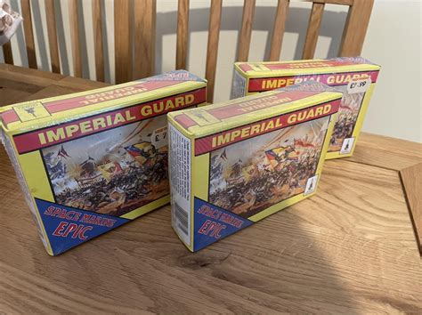 3 Sealed Boxes Of Imperial Guard Do You Know What A Fair Price For