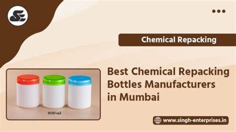 Best Chemical Repacking Bottles Manufacturers In Mumbai