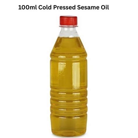 100ml Cold Pressed Sesame Oil At ₹ 80bottle Wood Pressed Sesame Oil