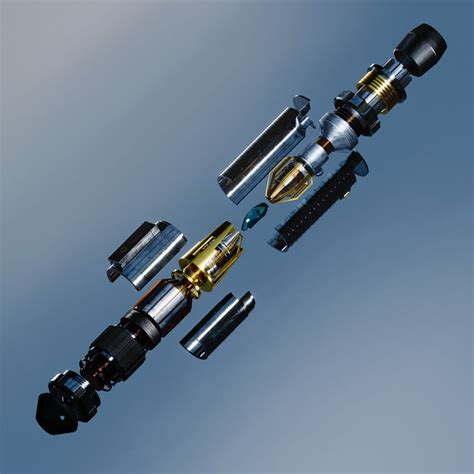Lightsaber Explode View Lightsaber Lightsaber Parts Star Wars Light