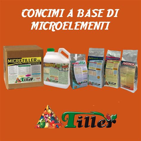 Concimi A Base Di Microelementi Tiller