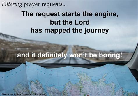 Filtering Prayer Requests Wingspan Prayer