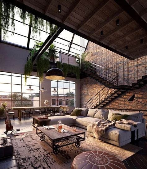 Industrial Loft Design Inspiration Westwing