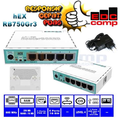Promo Mikrotik Rb750gr3 Hex Rb750gr3 Hex Router Mikrotik Diskon 23 Di Seller Sentramoco Store