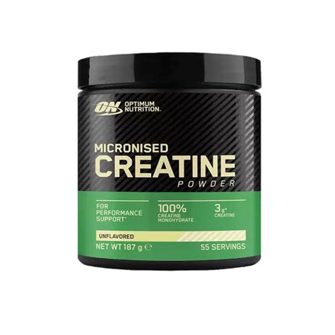 Optimum Nutrition Micronised Creatine Powder 187g Yakka Strength