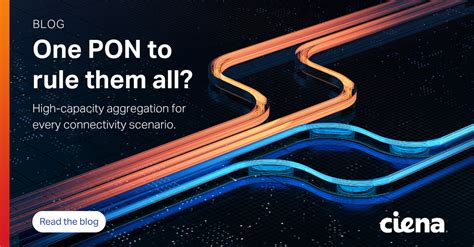 One Pon To Rule Them All Ciena