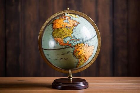 Premium Ai Image Geography Lessons Globe Generative Ai