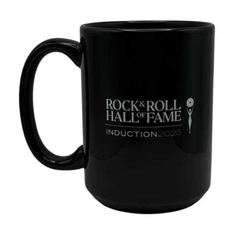 Rock Hall 2025 Induction Class Mug Rock And Roll Hall Of Fame Museum Store