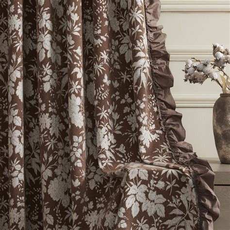 Faiga Vintage Style Floral Jacquard Curtains Unicurt Curtains