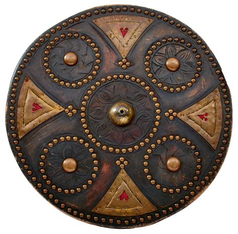 Lot 370 A Scottish Targe In The 18th Century Style