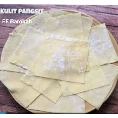 Jual Kulit Pangsit 1 Pack Isi 20 Lbr Shopee Indonesia