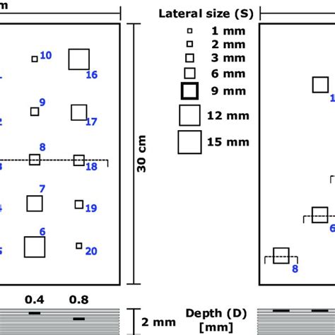 Geometry Of The Specimens A Actual Cfrp Specimen With 25 Defects