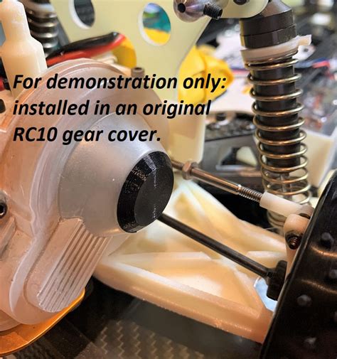Rc10 Gear Cover Replacement Plug Grand Prix 3d