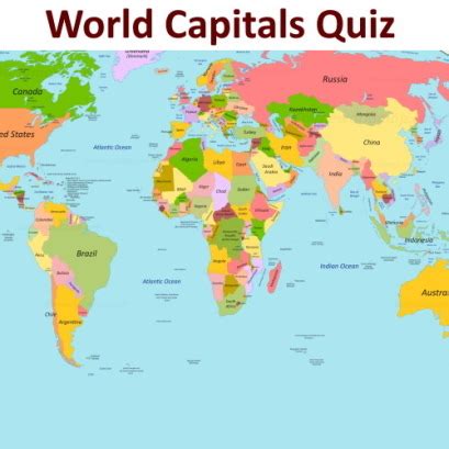 Geography And Map Quizzes