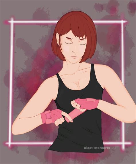 Uraraka Fanart Fan Art Anime Art