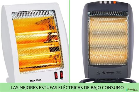 Las 8 Mejores Estufas Eléctricas De Bajo Consumo 2025