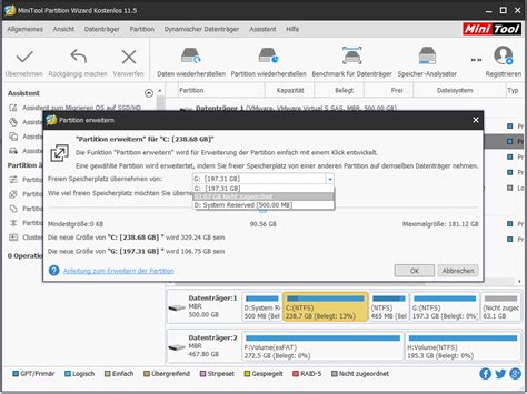 Windows 10 8 7 Top 4 Methoden für Festplatte voll MiniTool