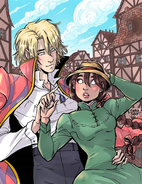 Howls Moving Castle By Emmakubert On Deviantart