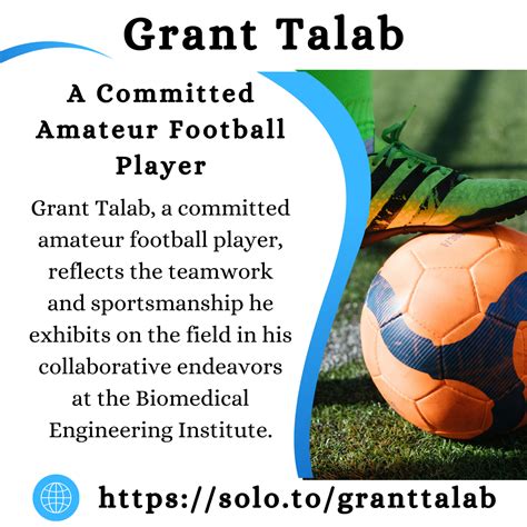 Grant Talab — A Committed Amateur Football Player Grant Talab Medium
