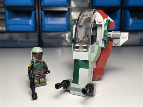 Lego Star Wars 75344 Boba Fetts Starship Microfighter Im Review