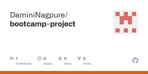 GitHub DaminiNagpure Bootcamp Project