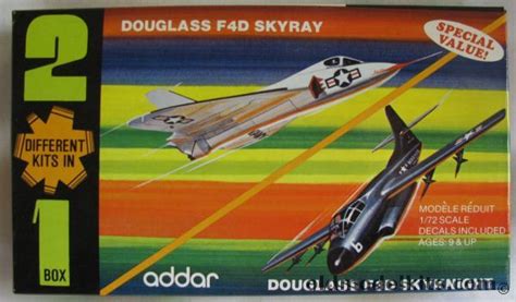 Addar F3d Skyknight And F4d Skyray 2 In 1 Ex Aurora Comet 901